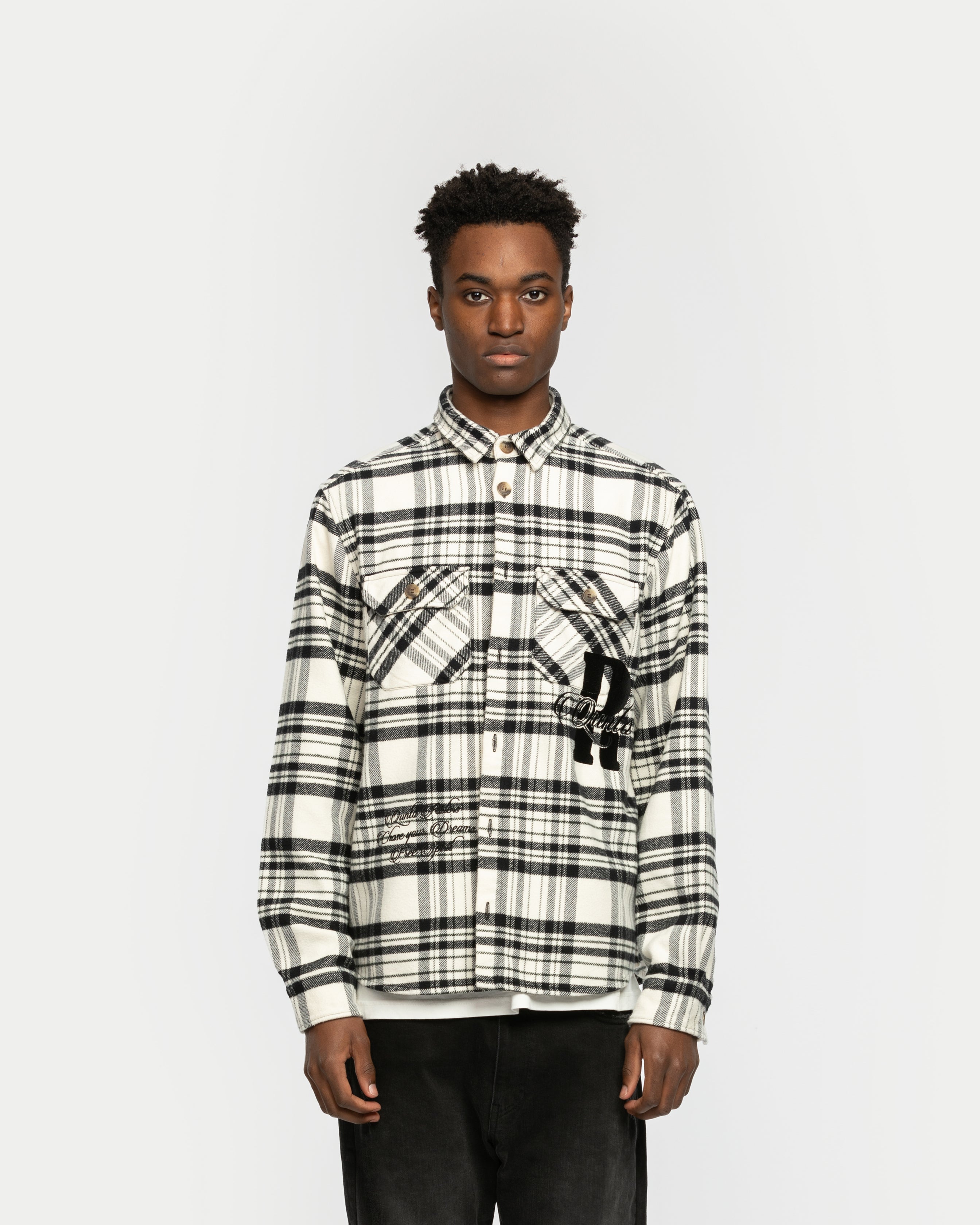 "R" Flannel Shirt – QUNTO™