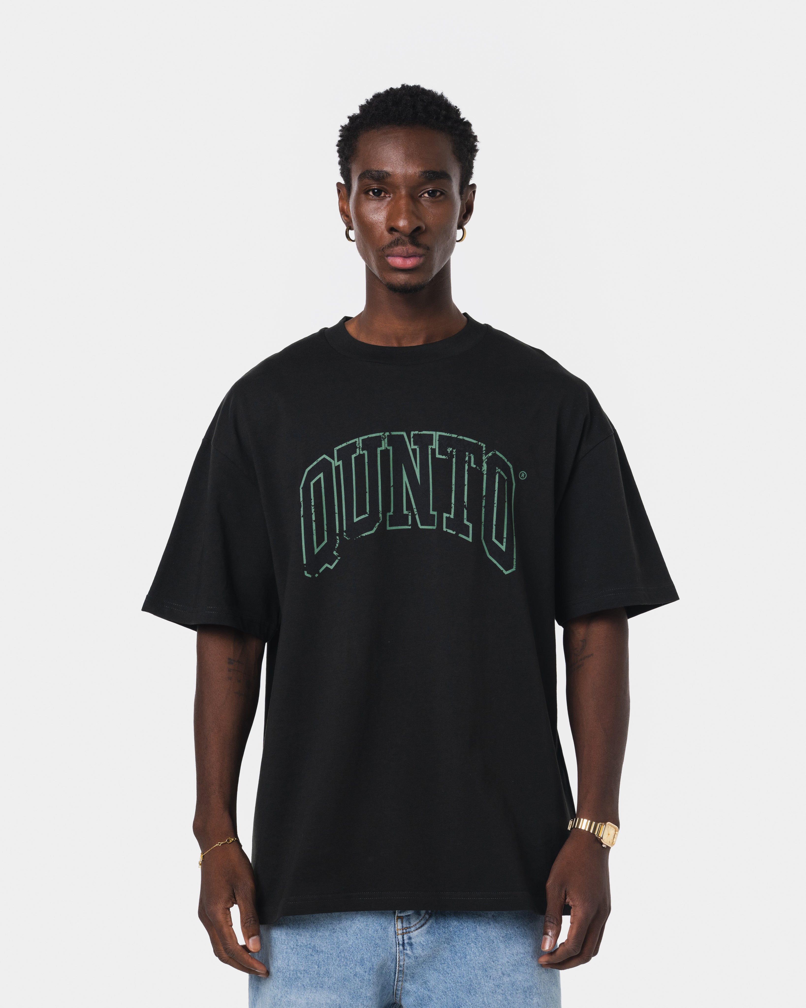QUNTO GREEN OUTLINER TSHIRT – QUNTO™